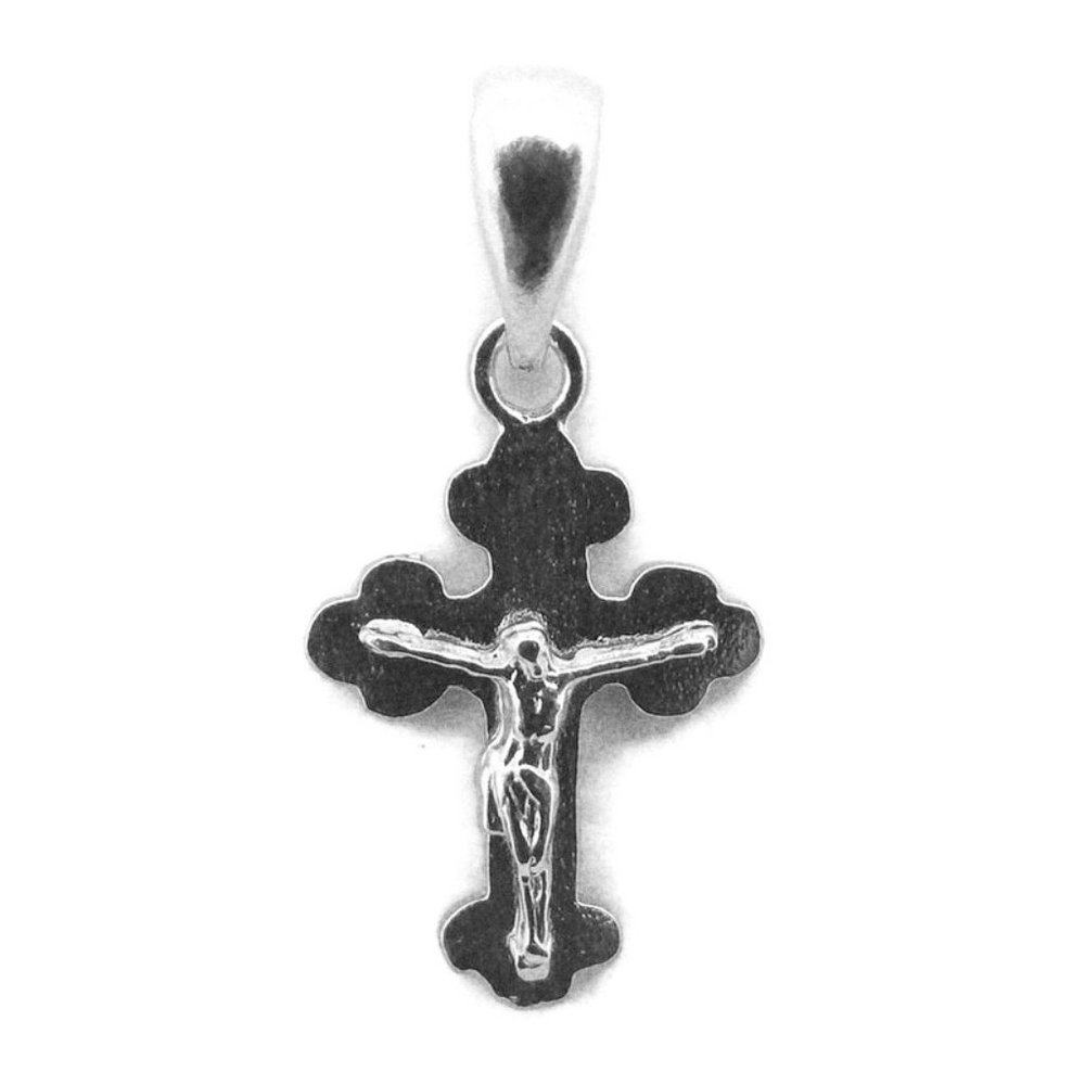 Cross Serbian Orthodox With Jesus Christ Pendant - Gem
